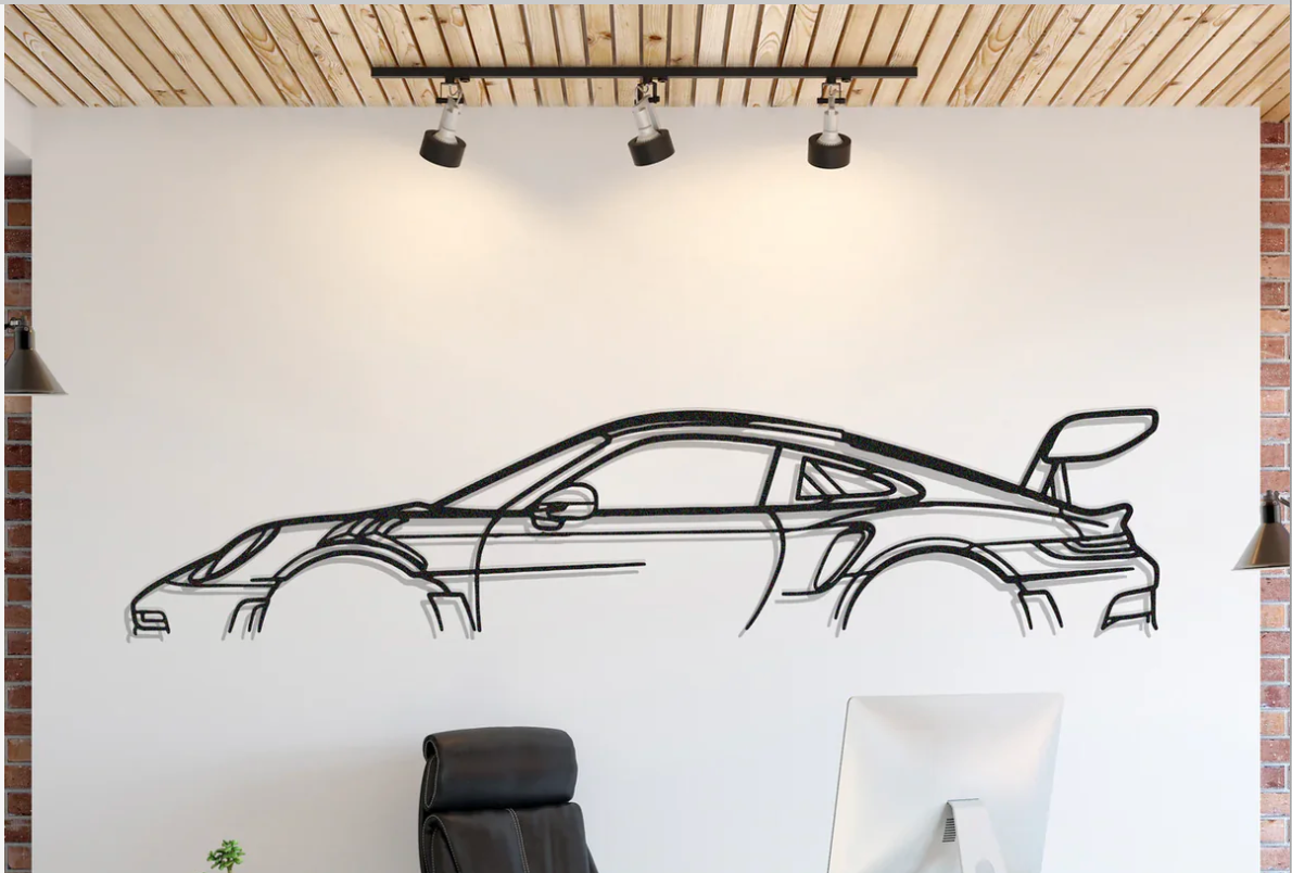 5 Ways to Perfectly Hang Metal Car Wall Art – Modello Turbo