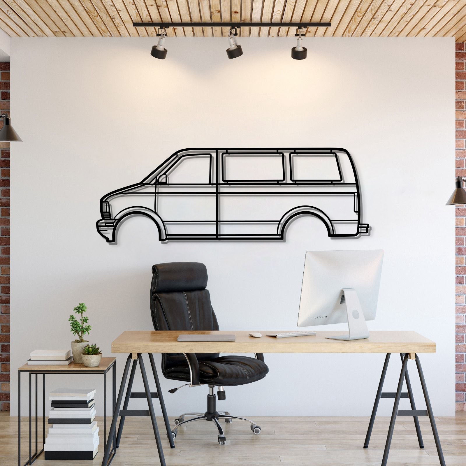 2004 Astro Van Metal Car Wall Art - MT0310 – Modello Turbo